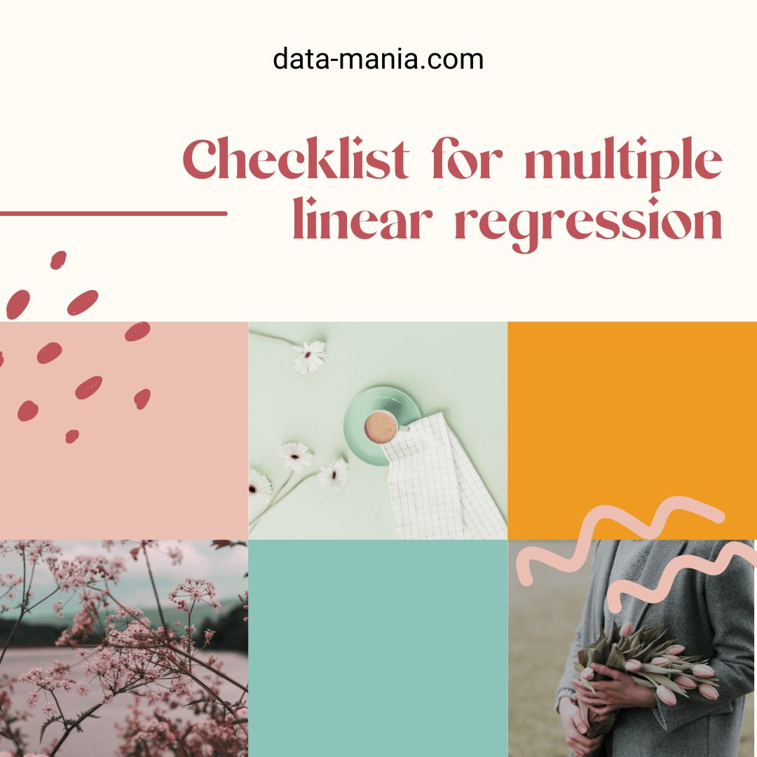 Checklist for multiple linear regression