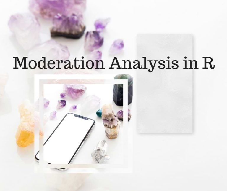 Hierarchical Moderated Multiple Regression in R | Tutorial
