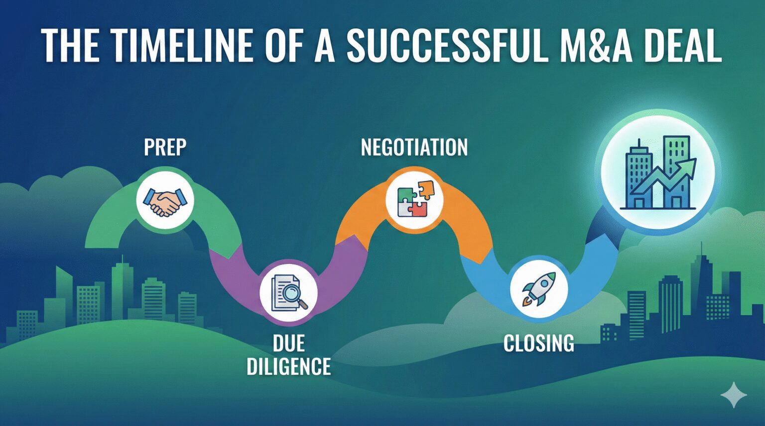 Mapping The Timeline Of A Successful M&A Deal For Tech Startups | Data ...